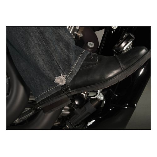 Biker Boot Straps Midnight Cycle Straps - RevZilla