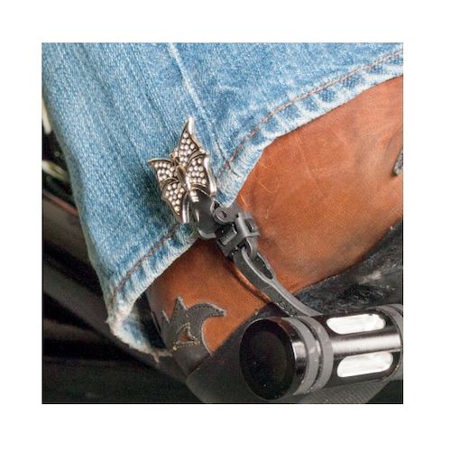 Biker Boot Straps Iron Butterfly Straps - RevZilla