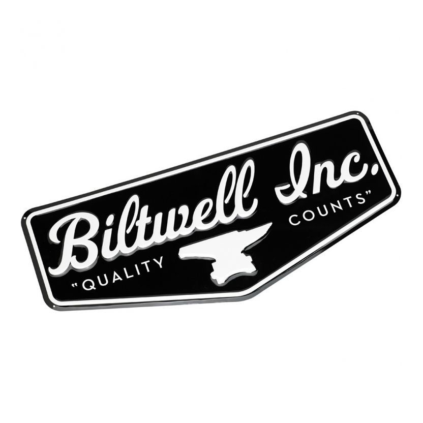 Biltwell Metal Shop Sign - RevZilla