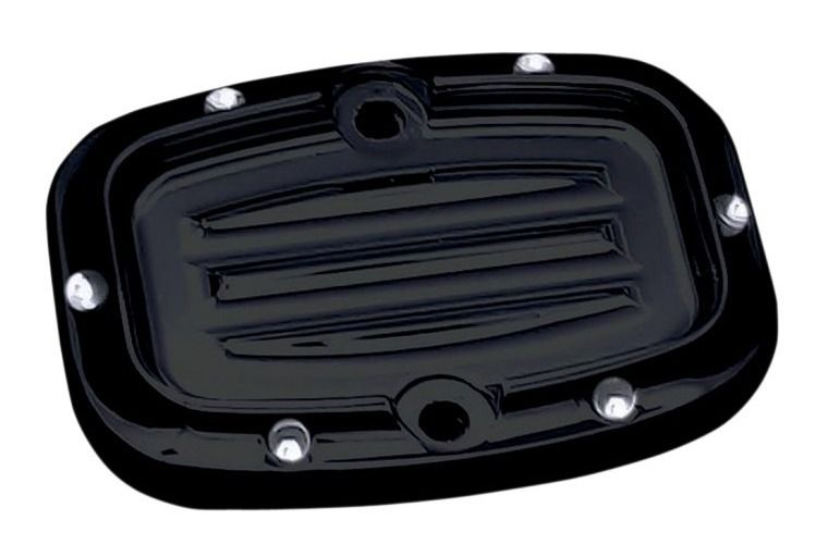 Covingtons Dimpled Rear Brake Master Cylinder Cover For Harley Touring ...