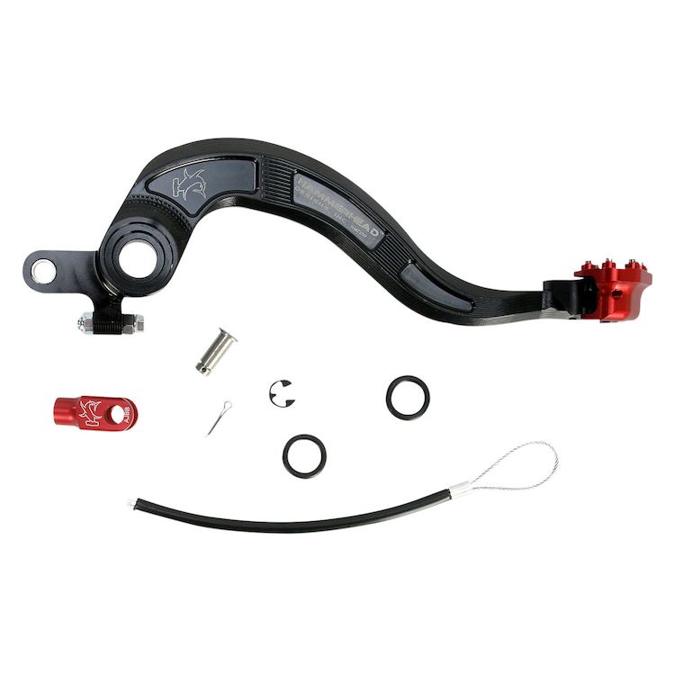 Hammerhead CNC Rear Brake Pedal / Rotating Tip Suzuki RMZ 250 2007-2012 ...