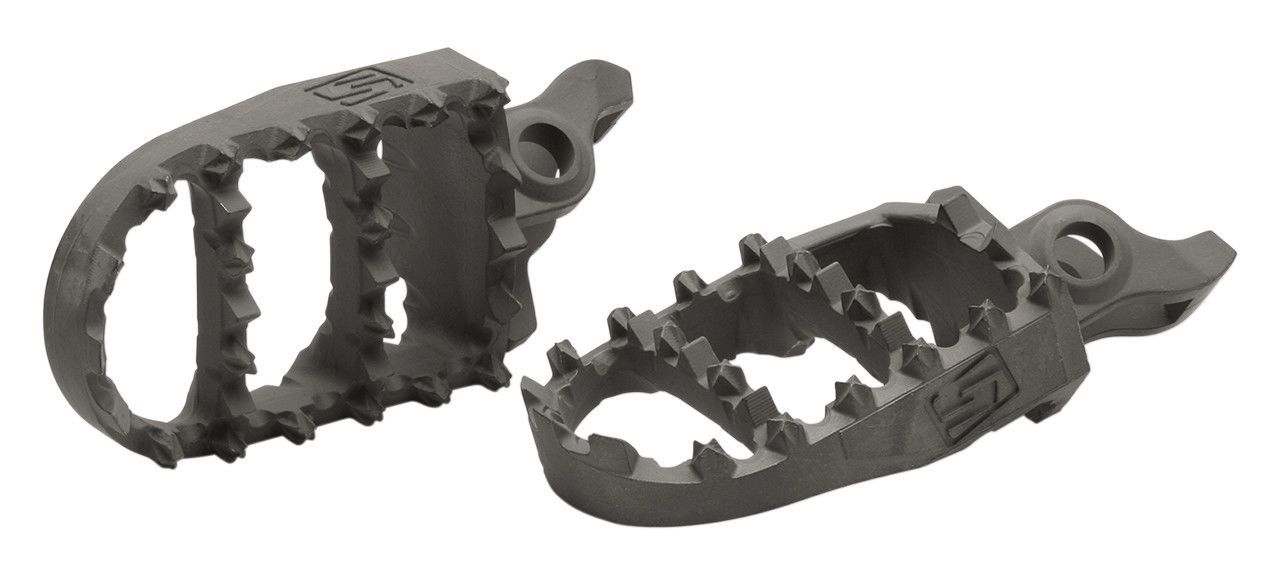 Sunline SL1 Steel Footpegs Suzuki RM125 / RM250 / RMX250 / DRZ400 | 10% ...
