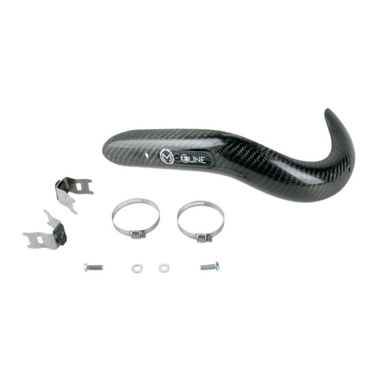 Moose Racing E-Line Carbon Fiber Pipe Guard KTM 250 XC-F / 250 XCF-W ...