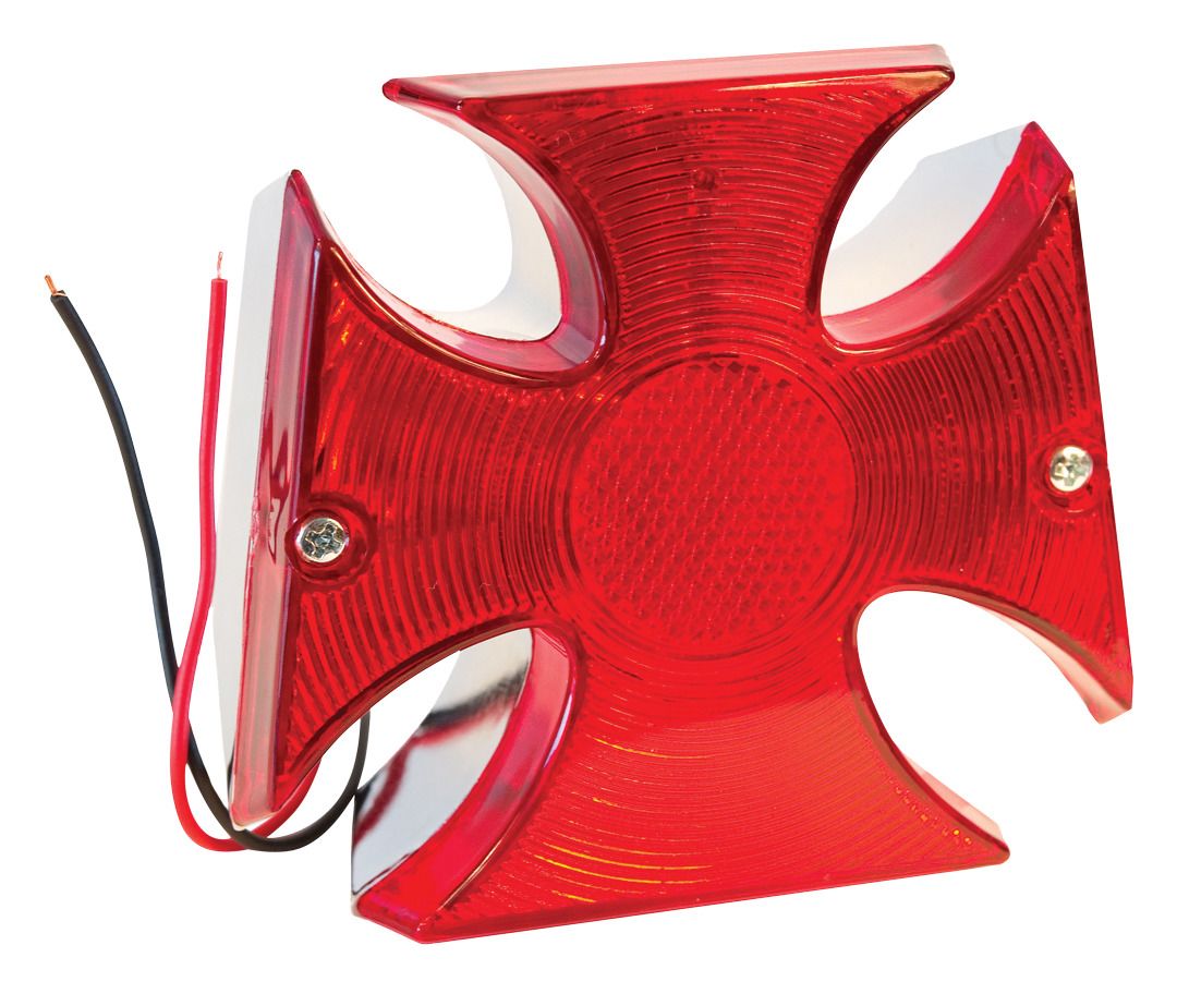 TC Bros Maltese Cross Tail Light - RevZilla