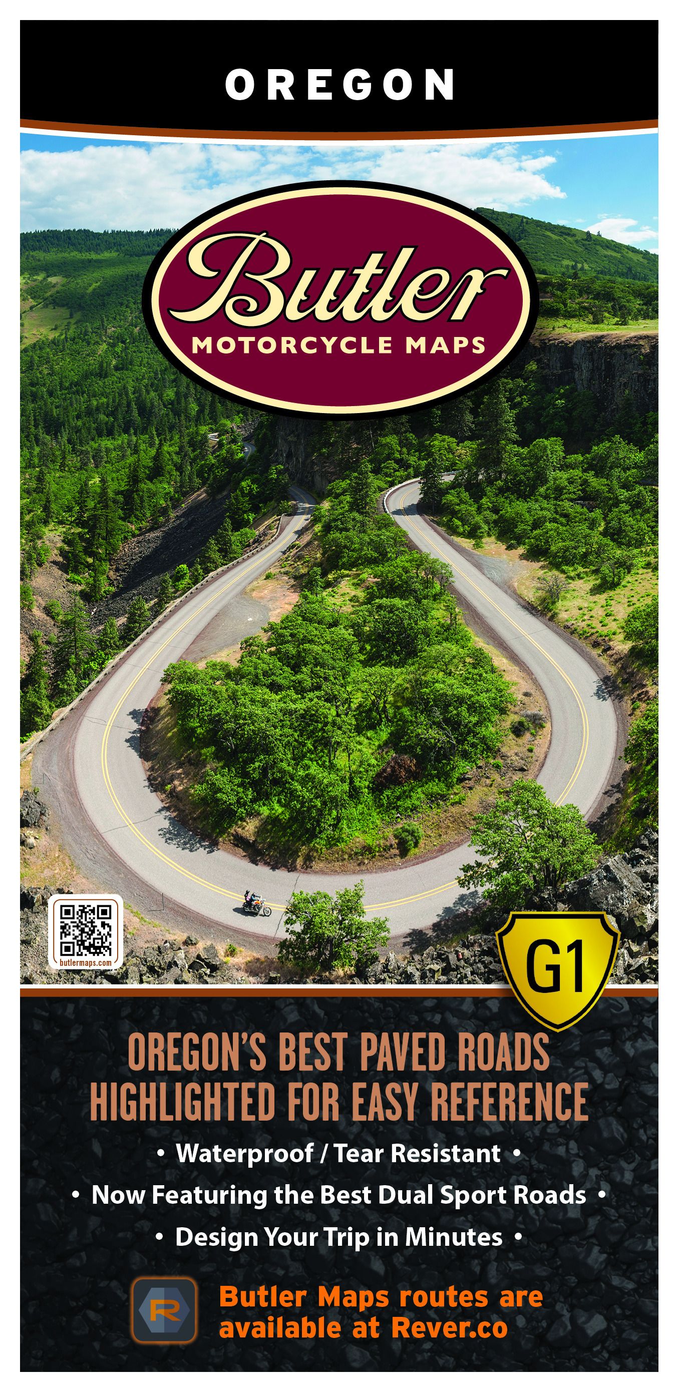 Butler Maps Oregon - RevZilla