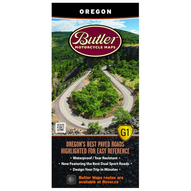 Butler Maps Oregon - RevZilla