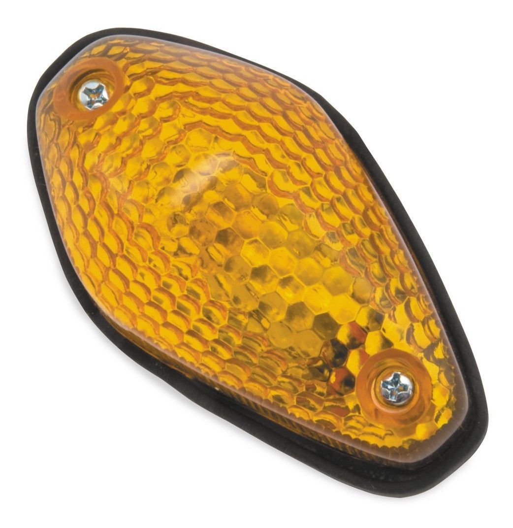 BikeMaster Mini Tear Drop Flush Mount Marker Lights - RevZilla