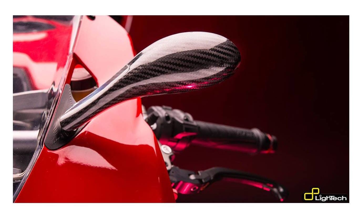 LighTech Carbon Fiber Mirrors - RevZilla