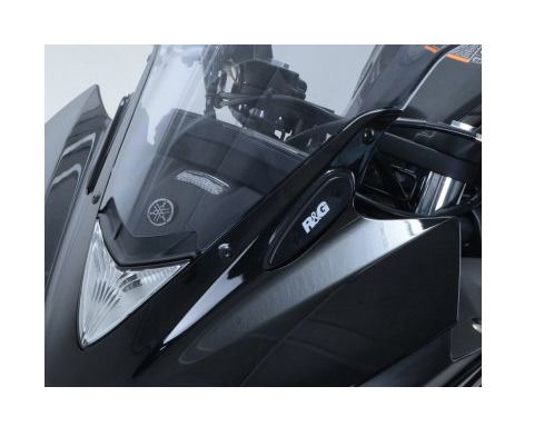 R&G Racing Mirror Blanking Plates Yamaha R3 2015-2018 - RevZilla
