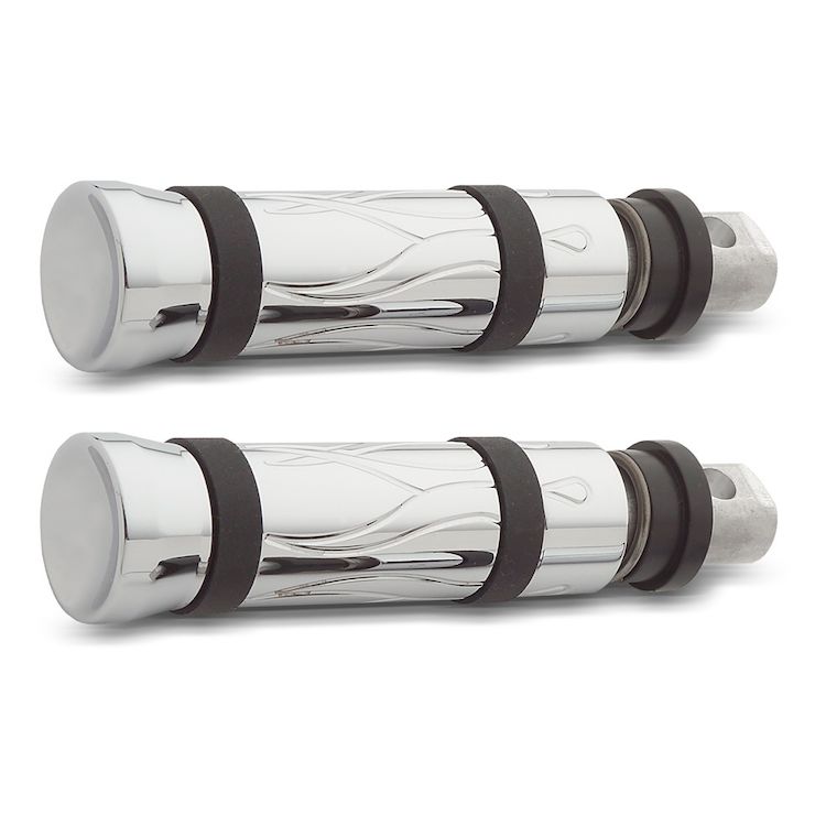 Arlen Ness Flamed Spring Loaded Footpegs For Victory | 10% ($12.99) Off ...