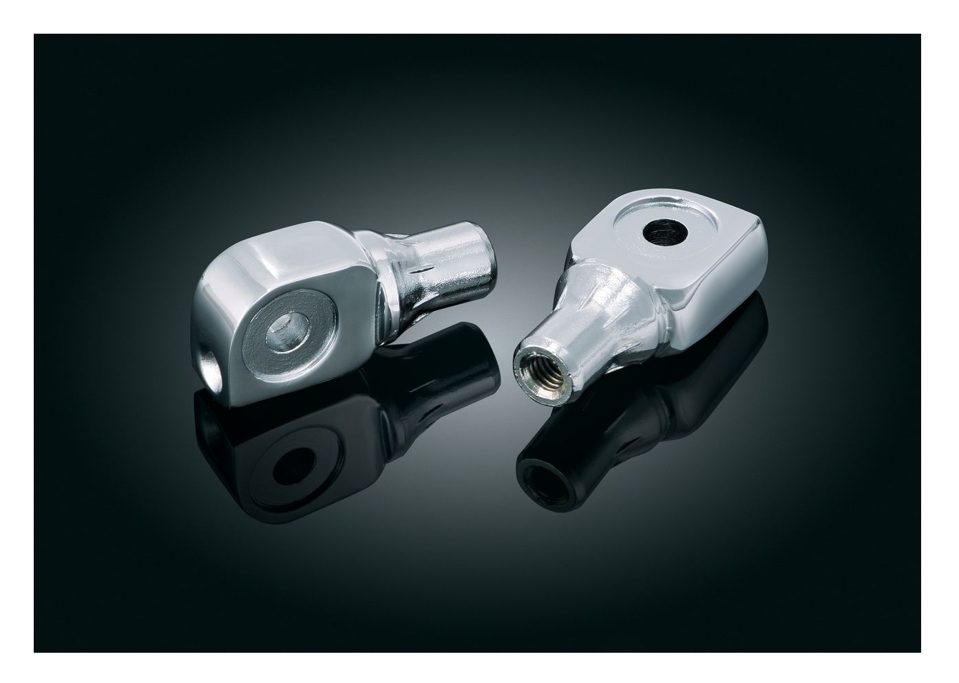 Kuryakyn Front Tapered Foot Peg Adapters Big Dog Motorcycles 2004-2009 ...