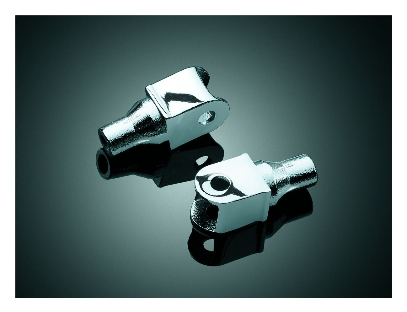 Kuryakyn Front Tapered Foot Peg Adapters Honda 1996-2015 - RevZilla