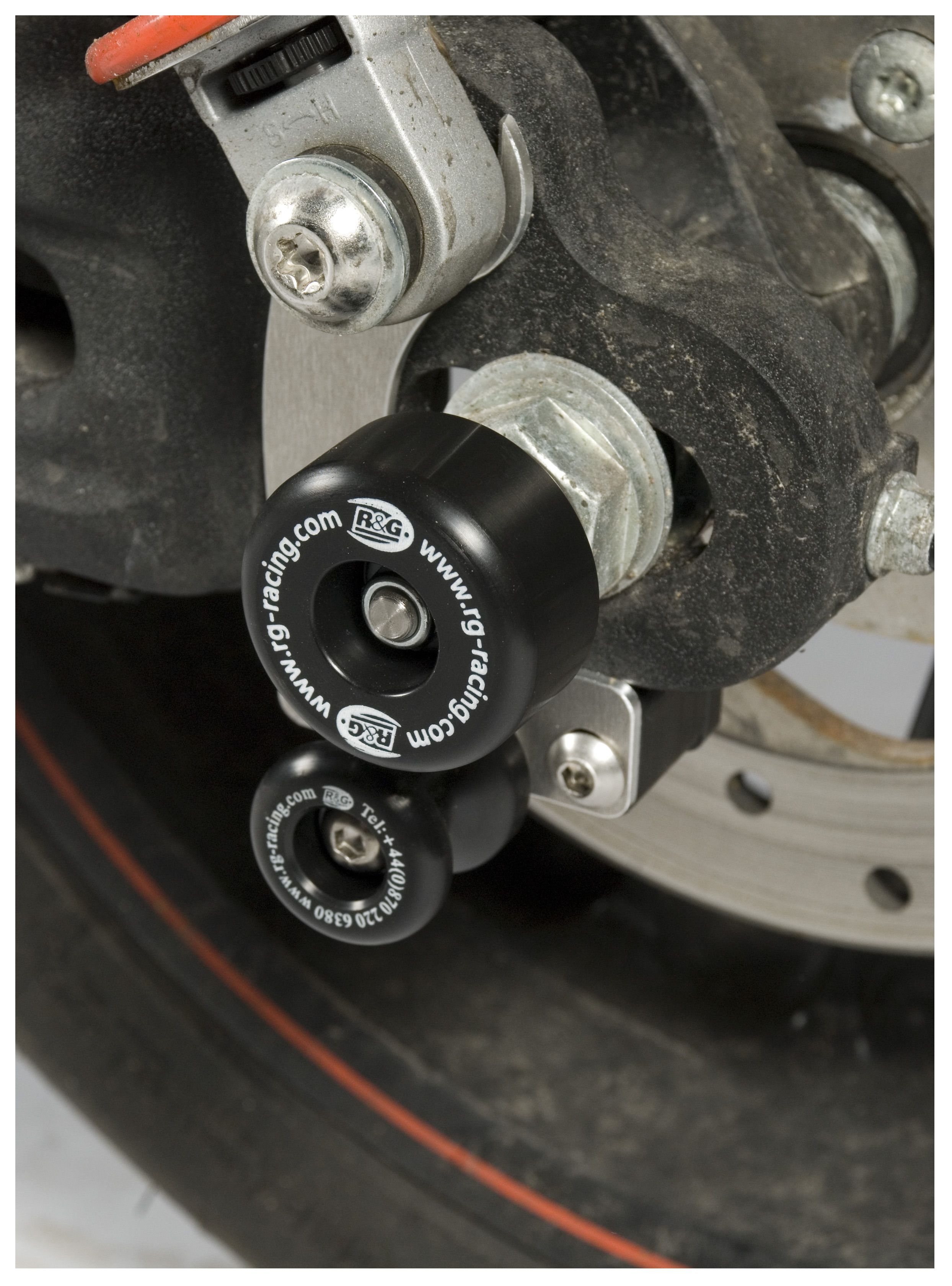 R&G Racing Rear Axle Sliders For Harley XR1200 2008-2012 - RevZilla