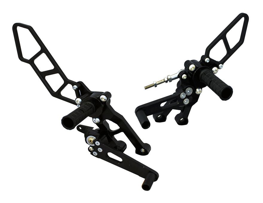 Woodcraft Rearset Kit Ducati Hypermotard - RevZilla