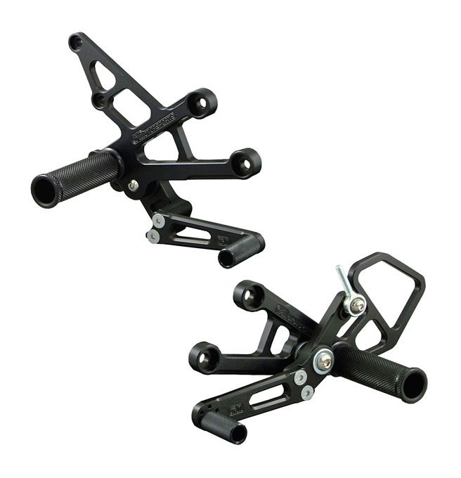 Woodcraft Rearset Kit Honda CBR1000RR 2008-2016 - RevZilla