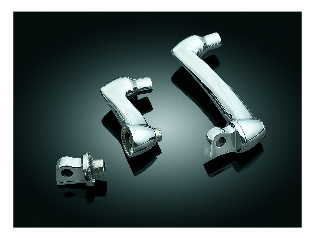 Kuryakyn Lockable Offset Foot Peg Mounts For Harley | 29% ($22.75) Off ...