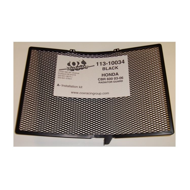 Cox Racing Radiator Guard Honda CBR600RR 2003-2006 | 5% ($5.50) Off ...