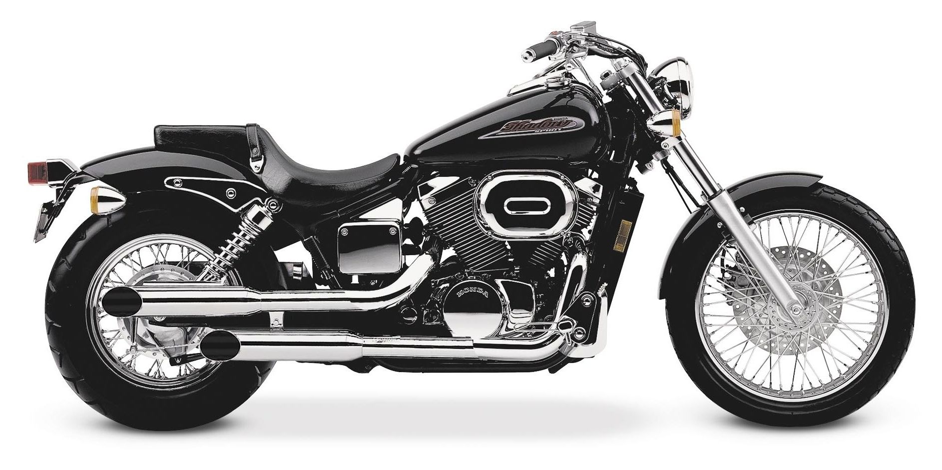 Cobra Classic Slashcut Exhaust Honda Shadow Spirit VT750DC 2001-2007 ...