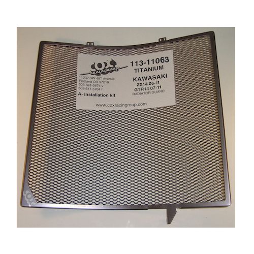 Cox Racing Radiator Guard Kawasaki Concours 14 / ZX14R - RevZilla