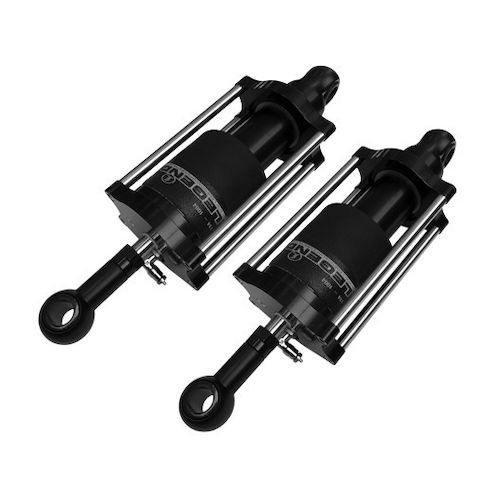 Legend Suspension Aero-ST Air Shocks For Harley Softail - RevZilla