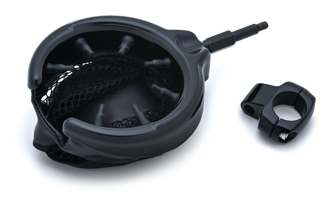 Kuryakyn Universal Handlebar Clamp Drink Holder - RevZilla