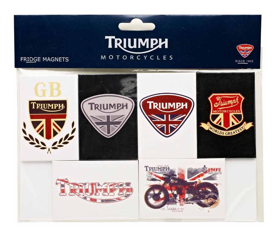 Triumph Union Fridge Magnets - RevZilla