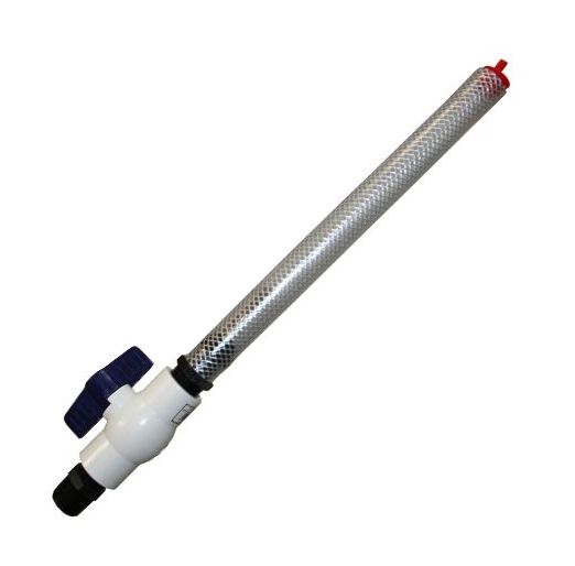 Tuff Jug Braided Quick Fill Hose With Ball Valve - RevZilla