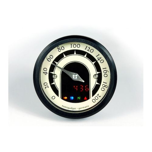 Motogadget Motoscope Tiny Speedster Speedometer - RevZilla