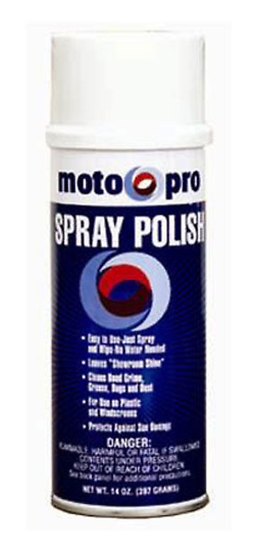 Motopro Spray Polish And Cleaner - RevZilla