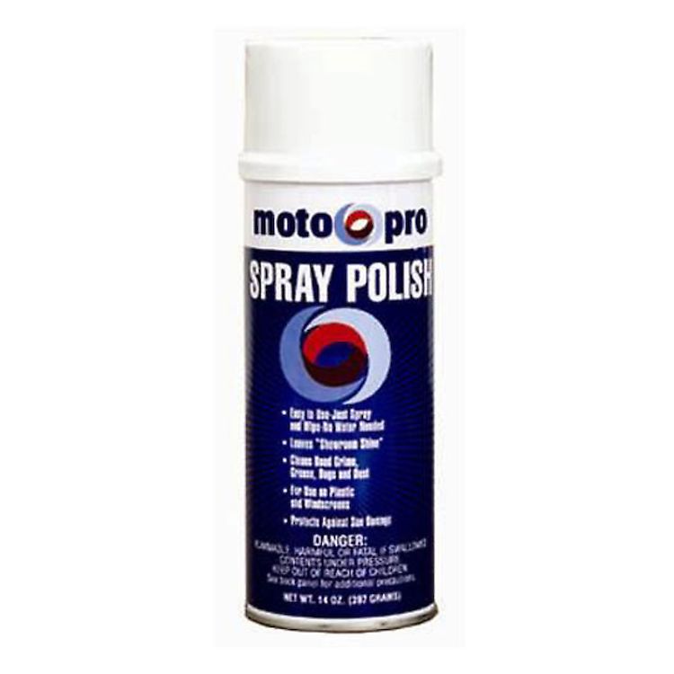 Motopro Spray Polish And Cleaner - RevZilla