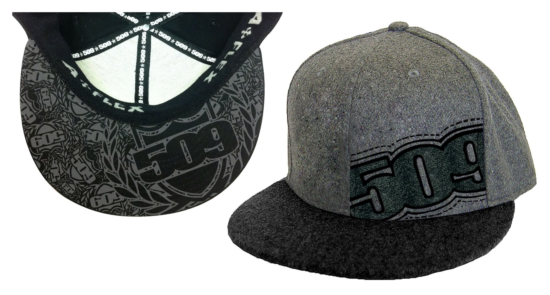 509 Stitch Flat Bill Hat - RevZilla