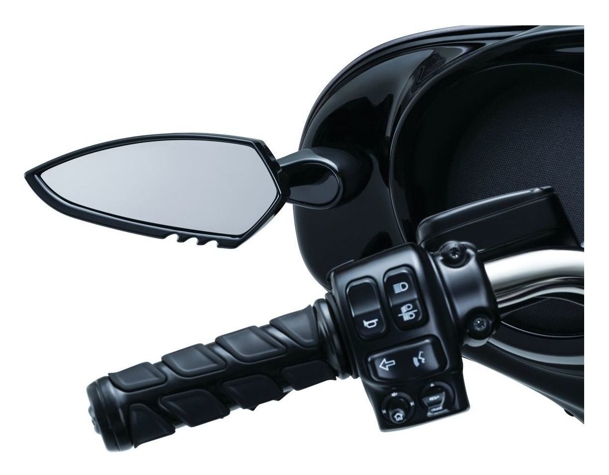 Kuryakyn Fairing Mounted Scythe Mirrors For Harley Touring | 22% ($32. ...