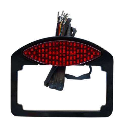 RWD V-Twin LED Cat Eye Taillight Turn Signal License Plate | 5% ($17.45 ...