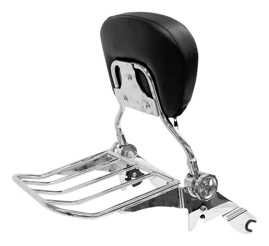 Rivco Quick Detach Backrest And Rack For Harley Touring 2014-2025 ...
