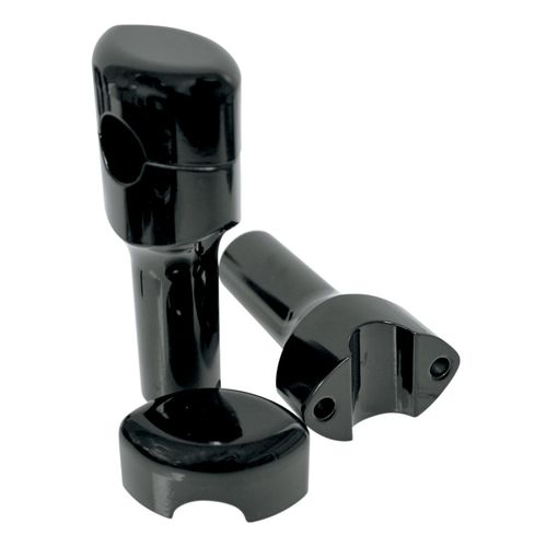 LA Choppers Smooth Handlebar Risers For Harley With 1 1/4" Bars - RevZilla