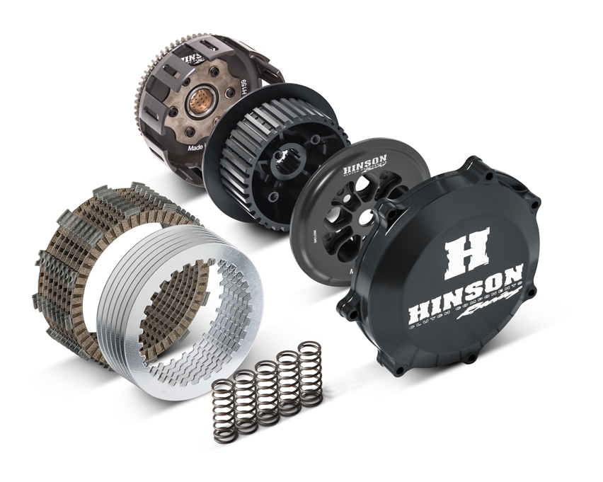 Hinson Complete Billetproof Conventional Clutch Kit Yamaha YZ125 2005-2022 - RevZilla