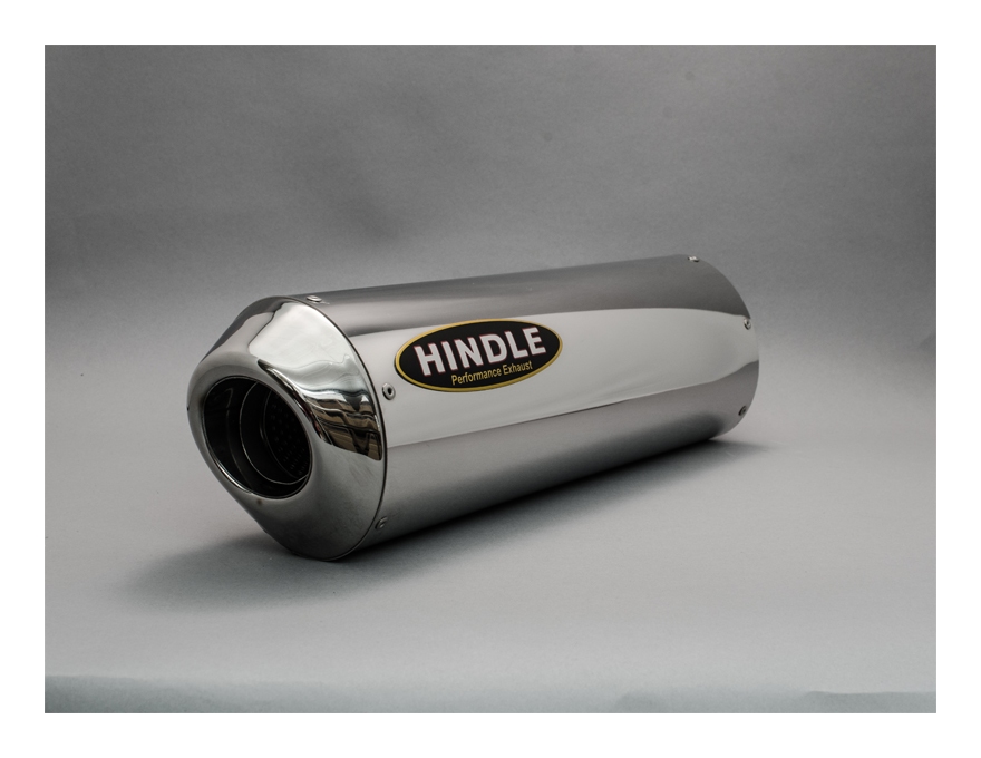 Hindle Euro Oval Exhaust System Kawasaki Ninja 650R 2006-2011 - RevZilla