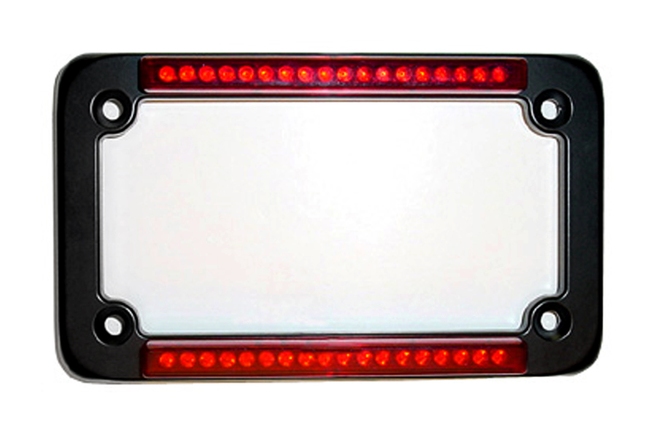 Signal Dynamics Dual LED License Plate Frame - RevZilla