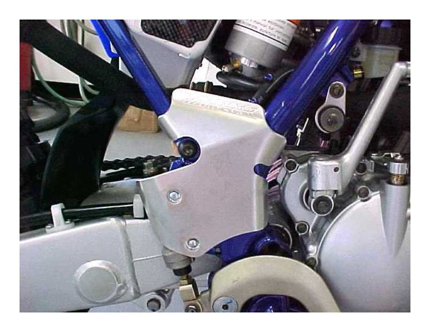 Works Connection Frame Guards Yamaha YZ125 / YZ250 2003-2004 - RevZilla