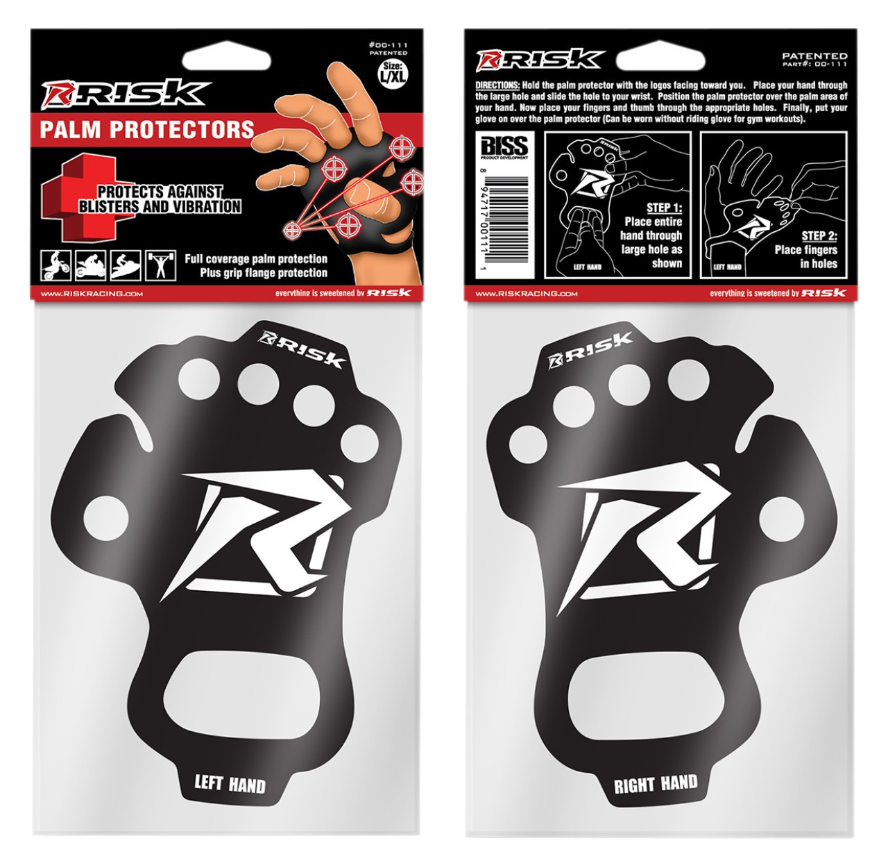 Risk Racing Palm Protectors - RevZilla