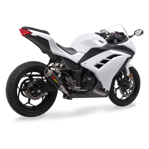 Hotbodies Racing MGP Slip-On Exhaust Kawasaki Ninja 300 2013-2017 ...