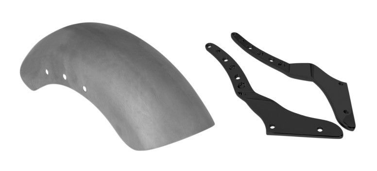 Roland Sands Tracker Rear Fender Kit For Harley Softail With 150mm Rear ...