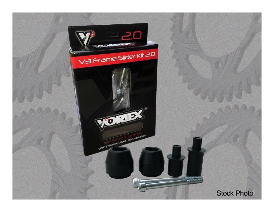 Vortex V3 2.0 Frame Sliders Yamaha FZ-07 / MT-07 / XSR700 - RevZilla