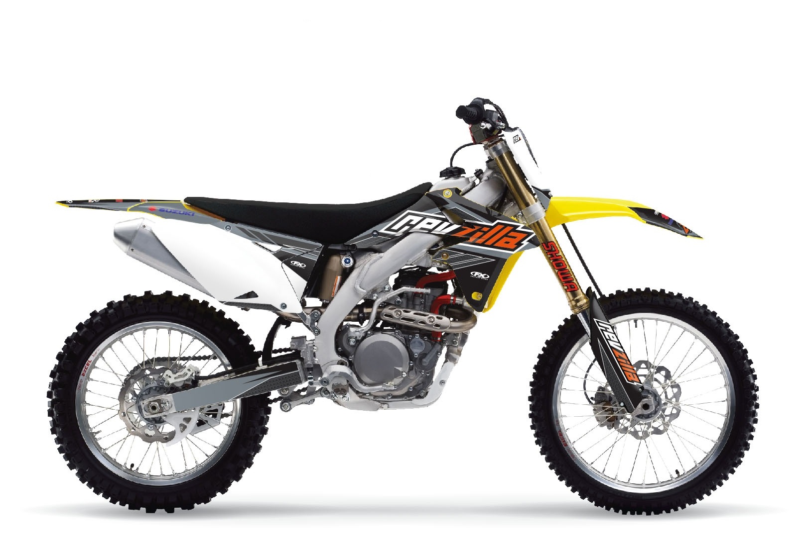 Factory Effex RevZilla Shroud Kit Suzuki RMZ 250 2010-2017 - RevZilla