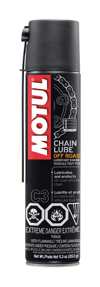 Motul C3 Chain Lube Off Road (9.3oz) - RevZilla