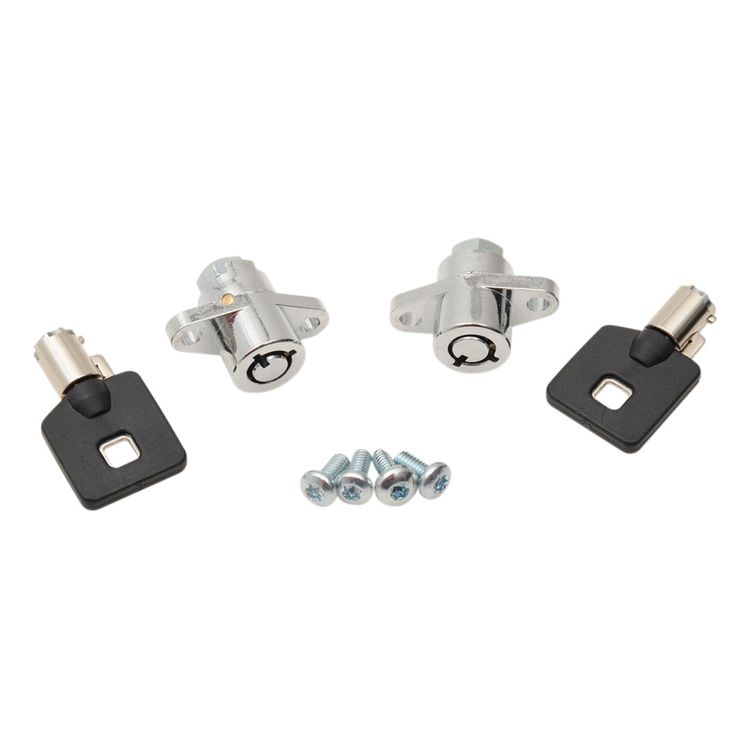 Drag Specialties Saddlebag Lock Kit For Harley Touring - RevZilla