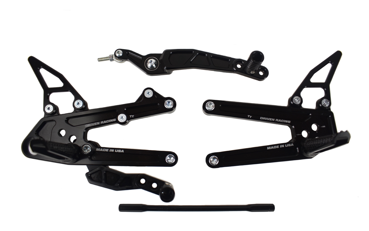 Driven Racing TT Rearset Yamaha R6 2017-2020 | 10% ($51.10) Off! - RevZilla