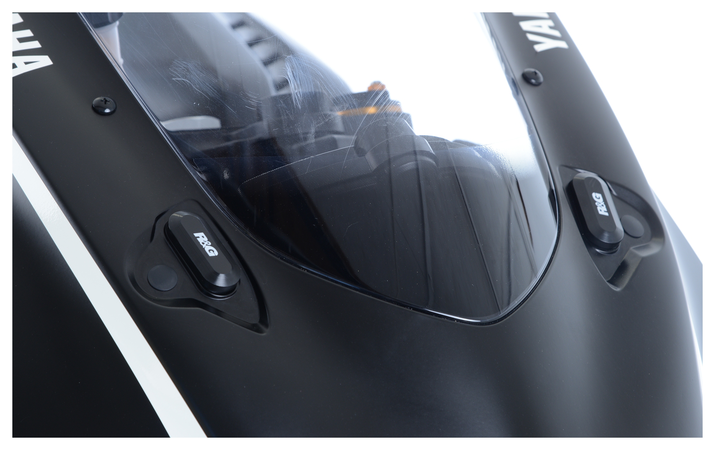 R&G Racing Mirror Blanking Plates Yamaha R6 2017-2020 - RevZilla