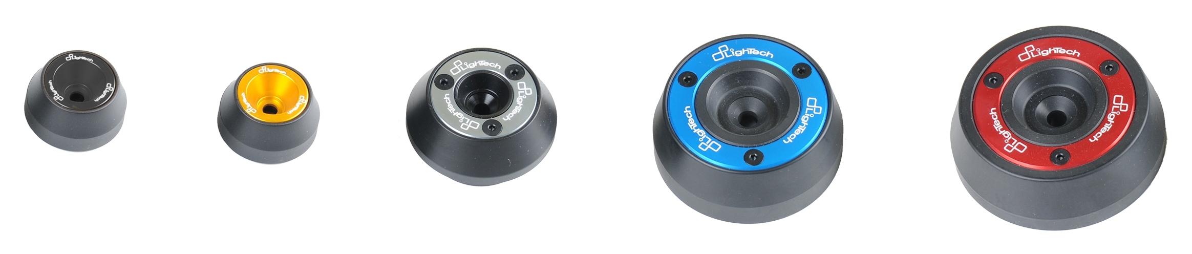 LighTech Front Axle Sliders - RevZilla