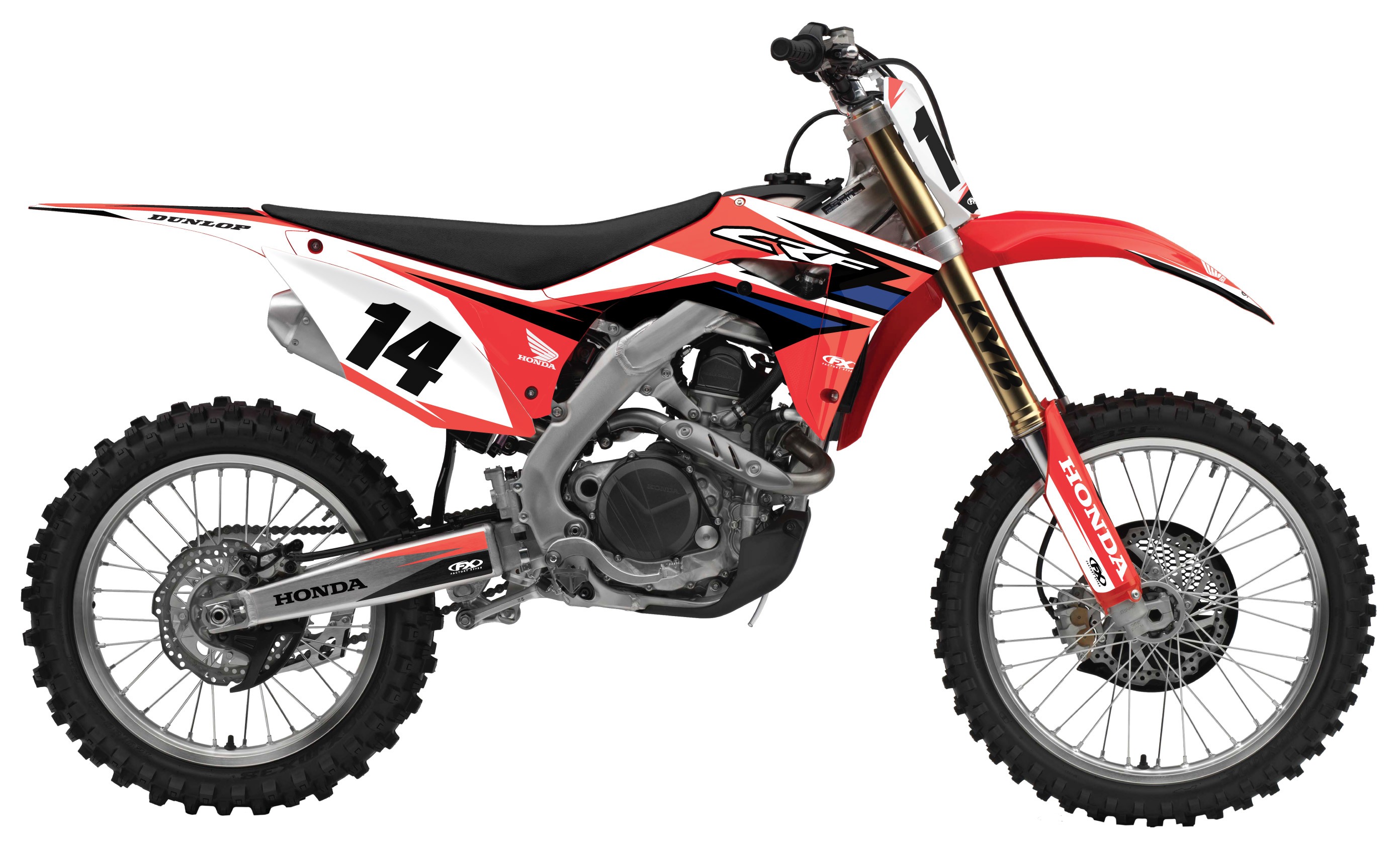 Factory Effex EVO 15 Shroud / Airbox Graphics Kit Honda CRF150F ...